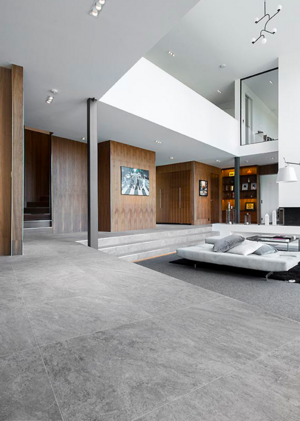 Quartzit Grey - Steninspirerad granitkeramik - Bricmate