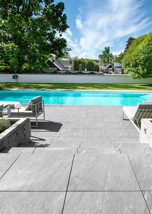 D Quartzit Grey - Granitkeramik i tidlös design | Bricmate - Bricmate