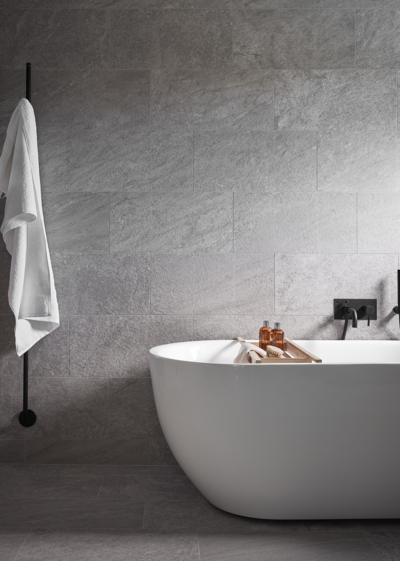 Quartzit Pearl - Granitkeramik med levande stenkänsla - Bricmate